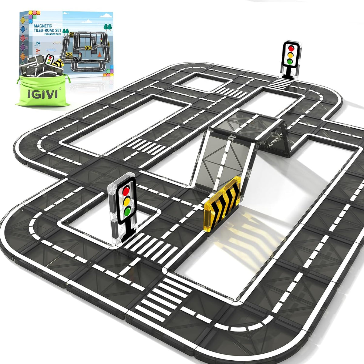 Magnetic Tiles Road Expansion Pack – Soyeeglobal