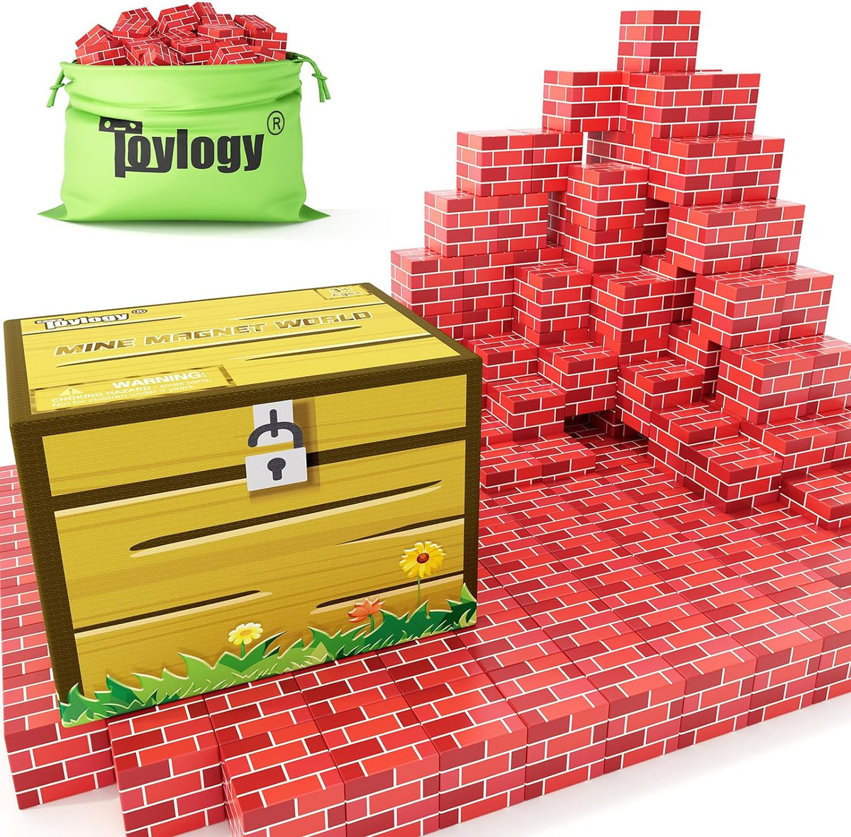 Magnetic Blocks-Build Mine Magnet World Brick Edition – Soyeeglobal