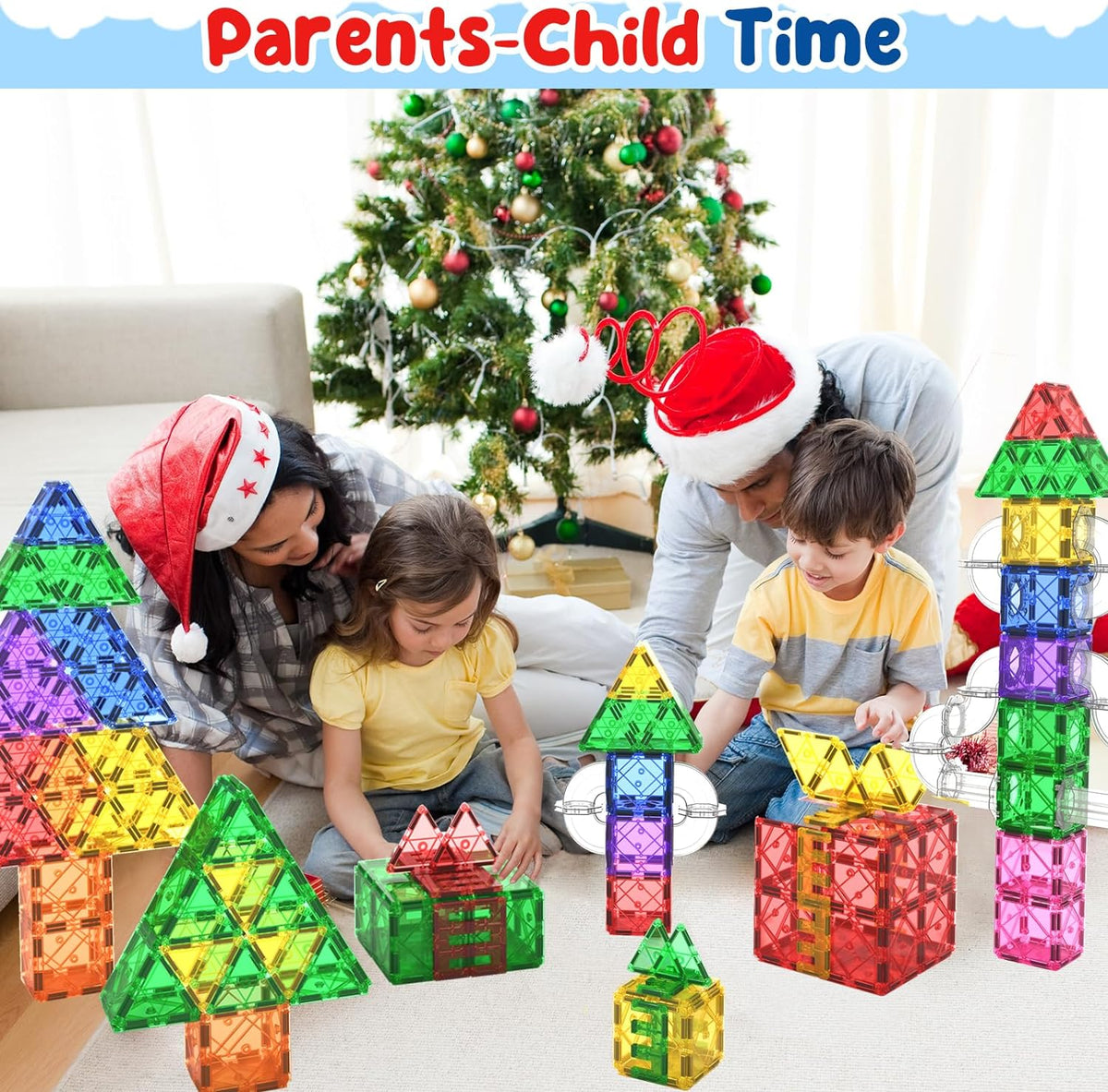Magworld® Magnetic Tiles Kids Toys Marble Run STEM Magnet Toys for Tod ...